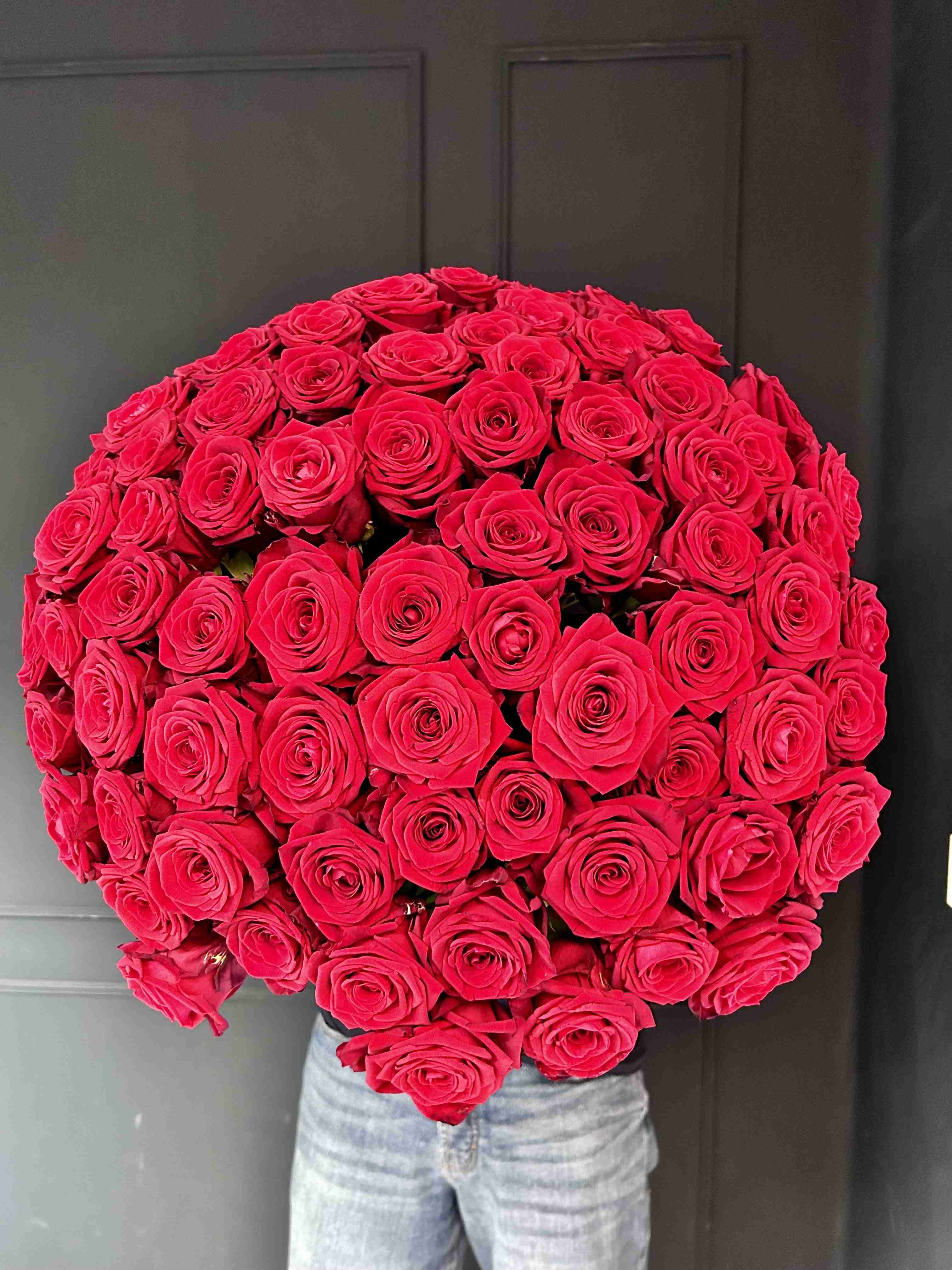 Bouquet 101 roses - Fleurs de Monaco